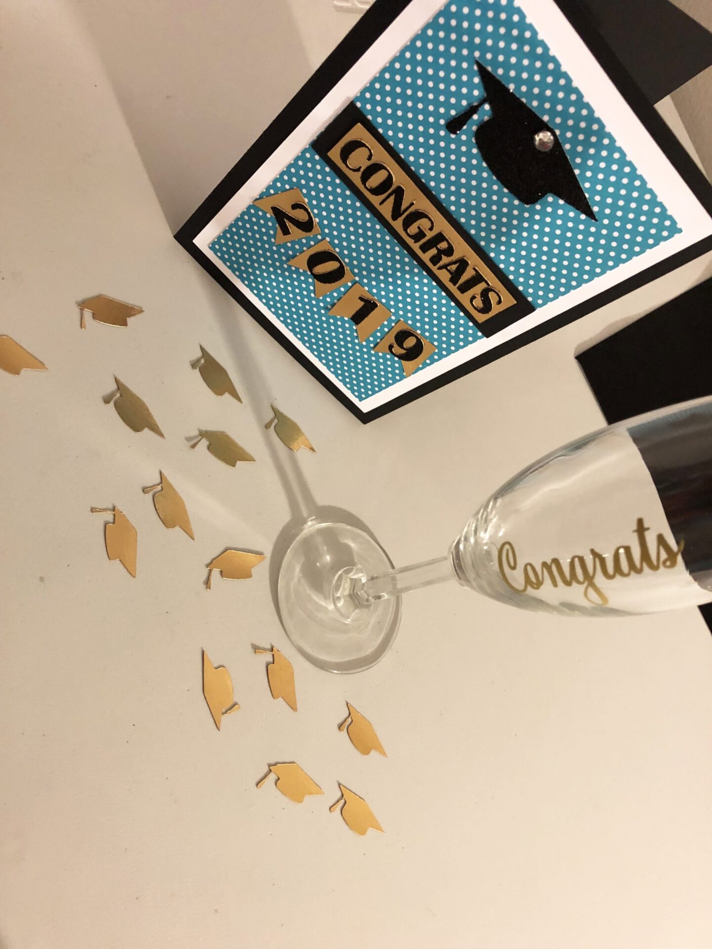 DIY Graduation Card and Decorations - InsideOutlined