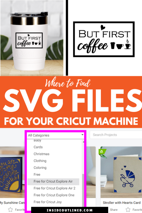 Where To Find SVG Files For Your Cricut Machine - InsideOutlined