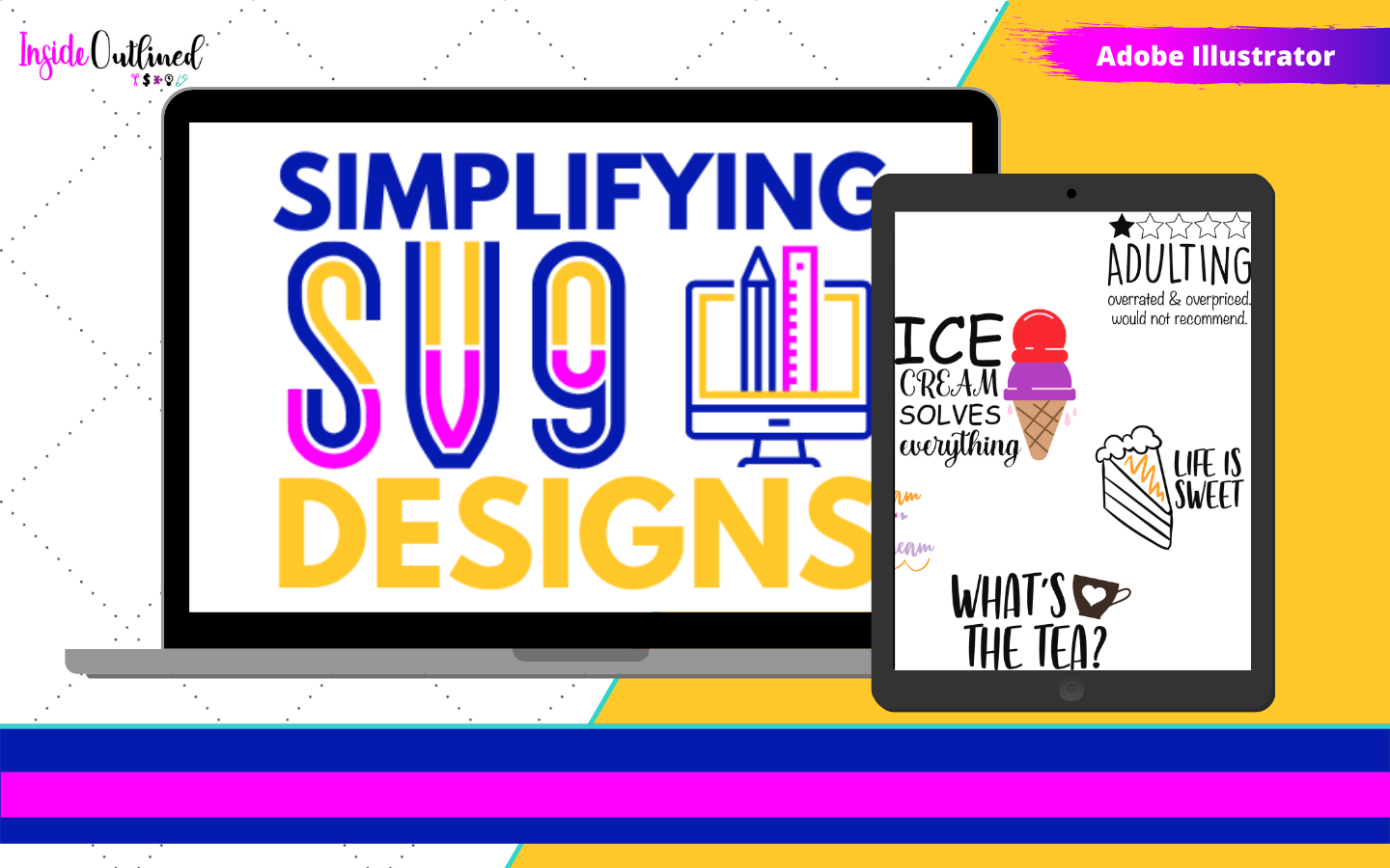 Simplifying SVG Designs Landing Page Simplifying SVG Designs Landing Page