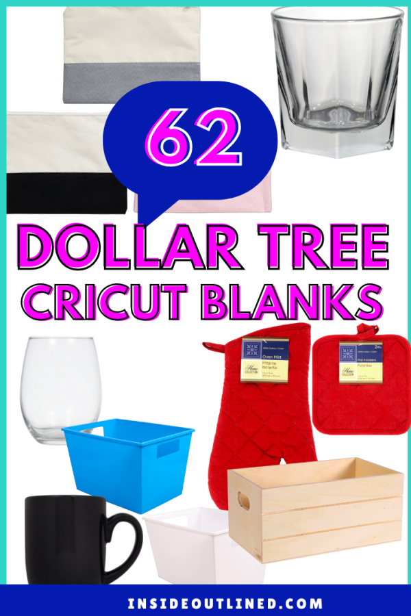 62 Dollar Tree Cricut Ideas | 62 Best Dollar Tree Cricut Blanks ...