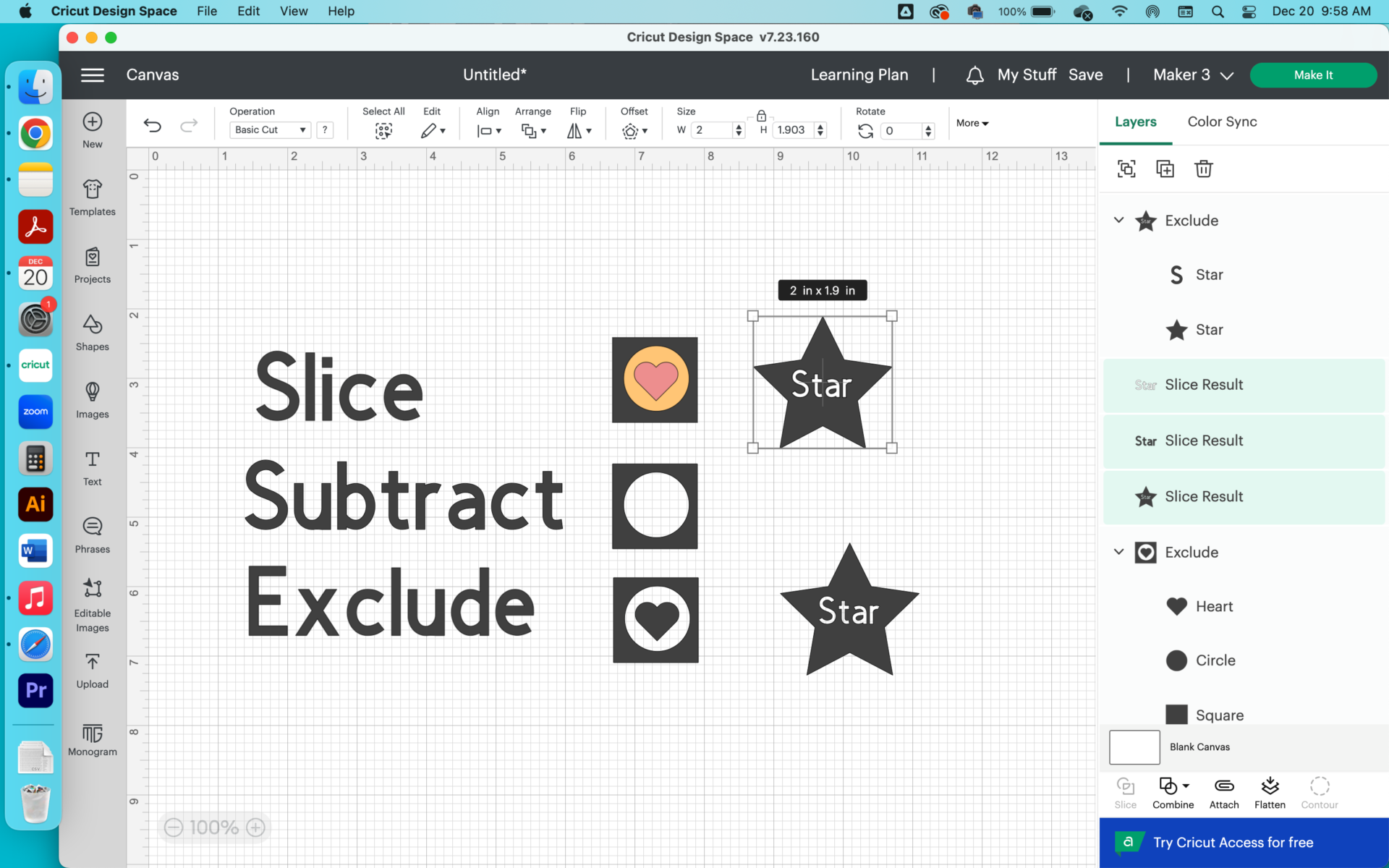 Cricut Design Space Updates – Cricut Design Space Combine Tools – Unite ...