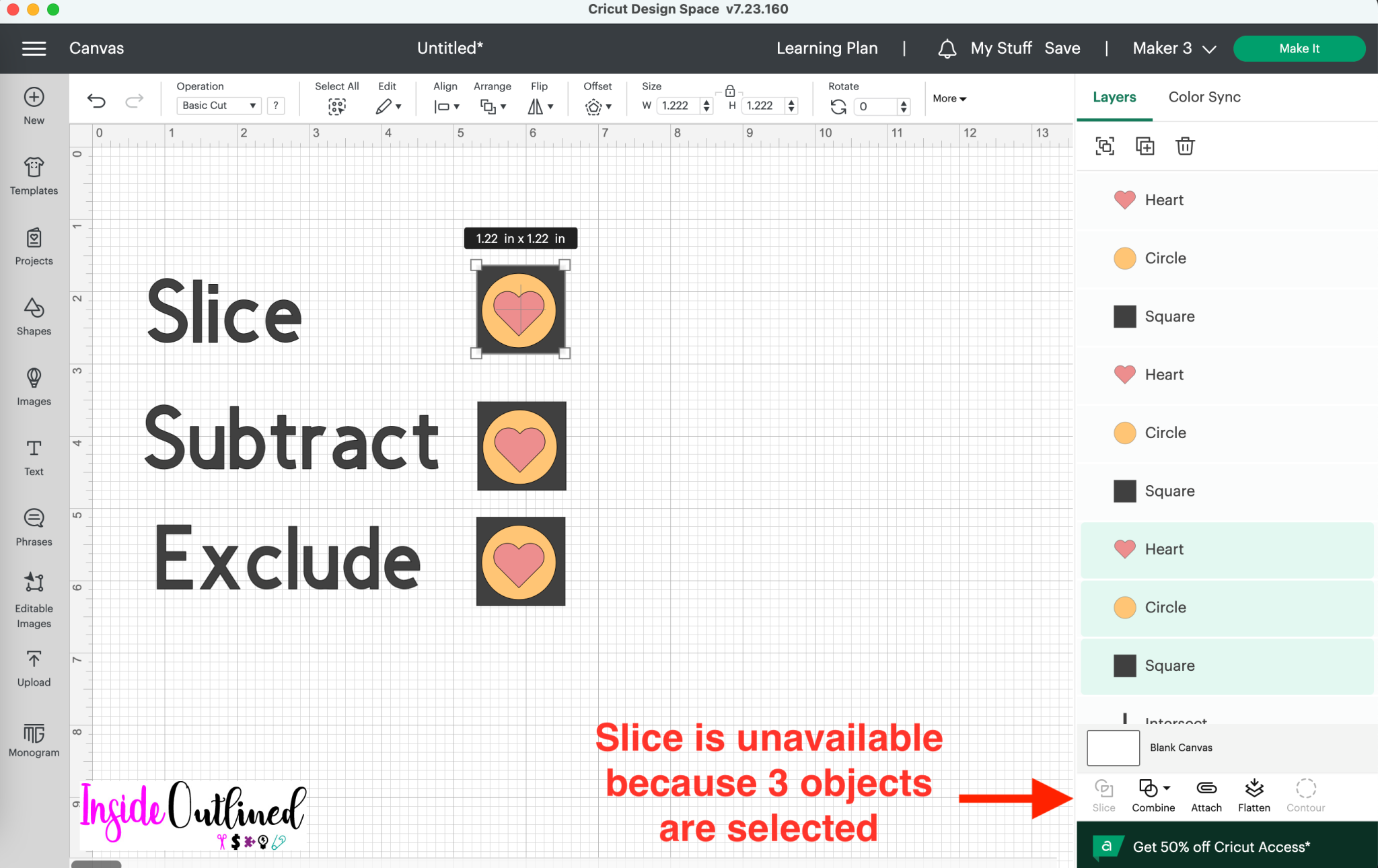 Cricut Design Space Updates – Cricut Design Space Combine Tools – Unite ...