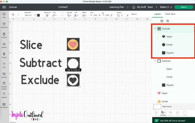 Cricut Design Space Updates – Cricut Design Space Combine Tools – Unite ...
