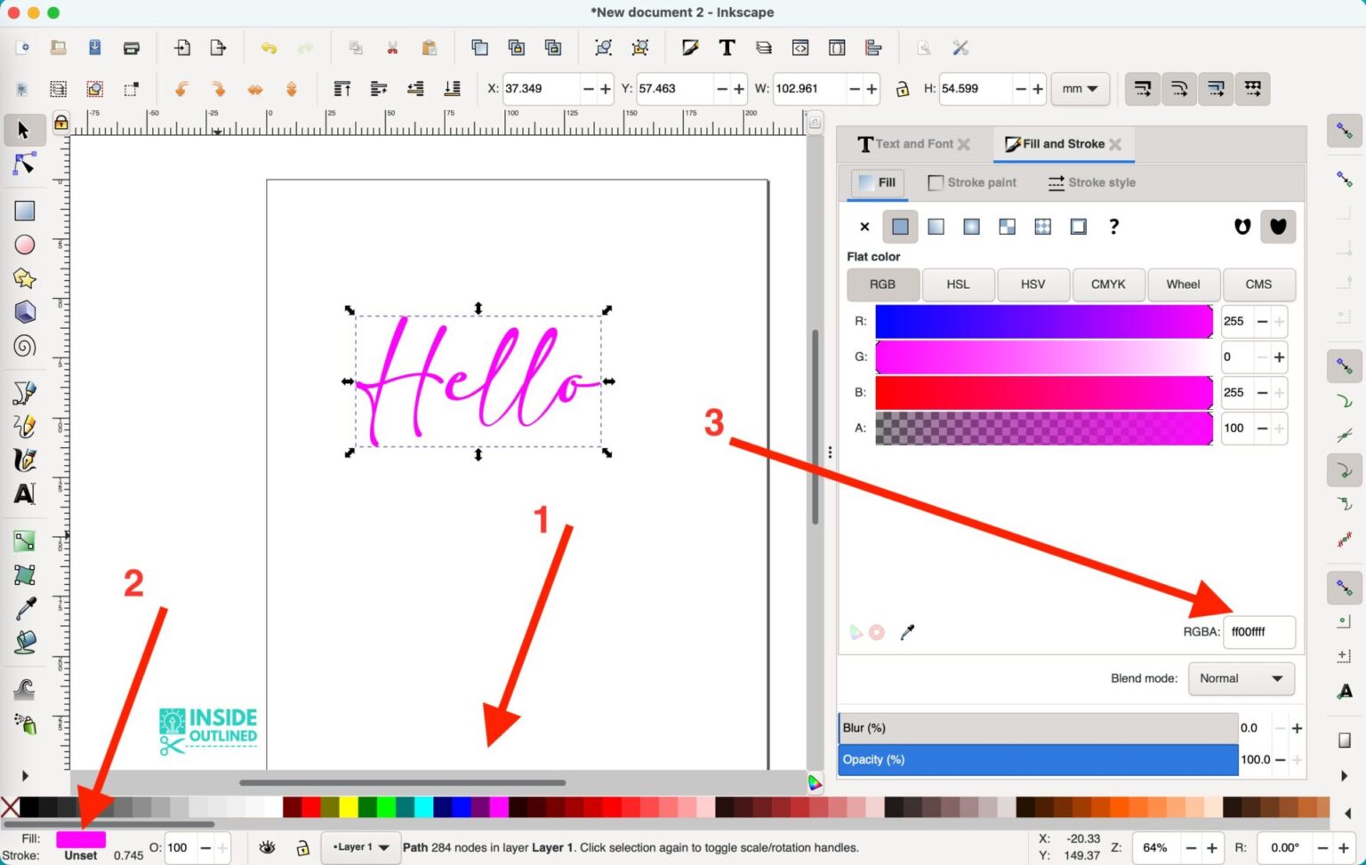Ultimate Guide Inkscape for Cricut SVG Files - InsideOutlined