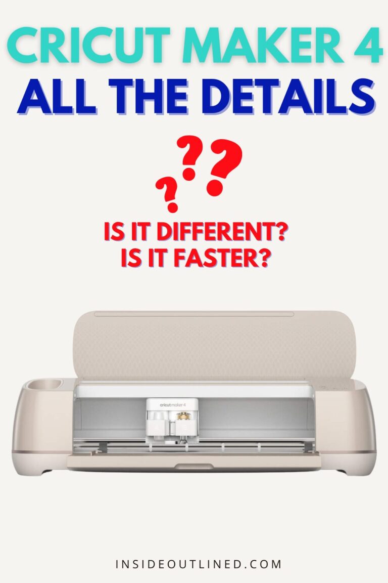 Cricut Maker 4: All the Details - InsideOutlined