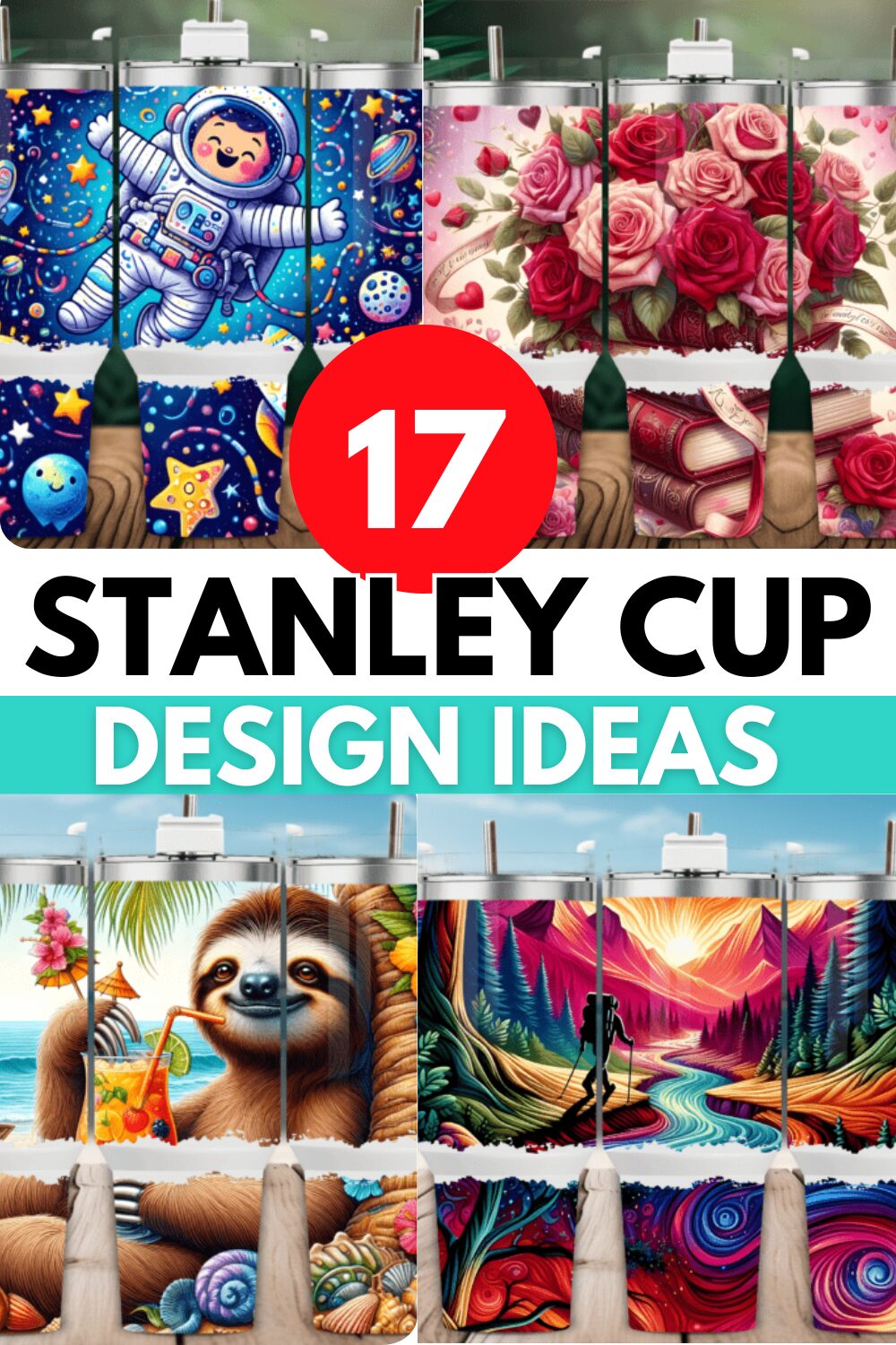 17 Creative Stanley Cup Design Ideas for Custom Tumblers - InsideOutlined